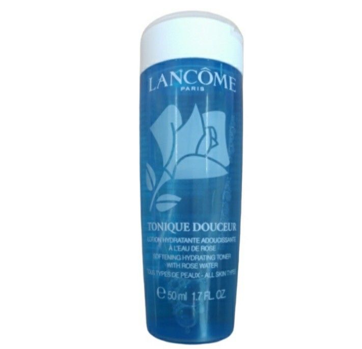 Lancome 50ml tonique douceur softening hydrating toner with rose water ...