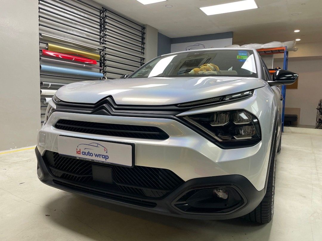 Laser Flash White Car Vinyl Wrap (Citroen Peugeot Renault Volvo ...