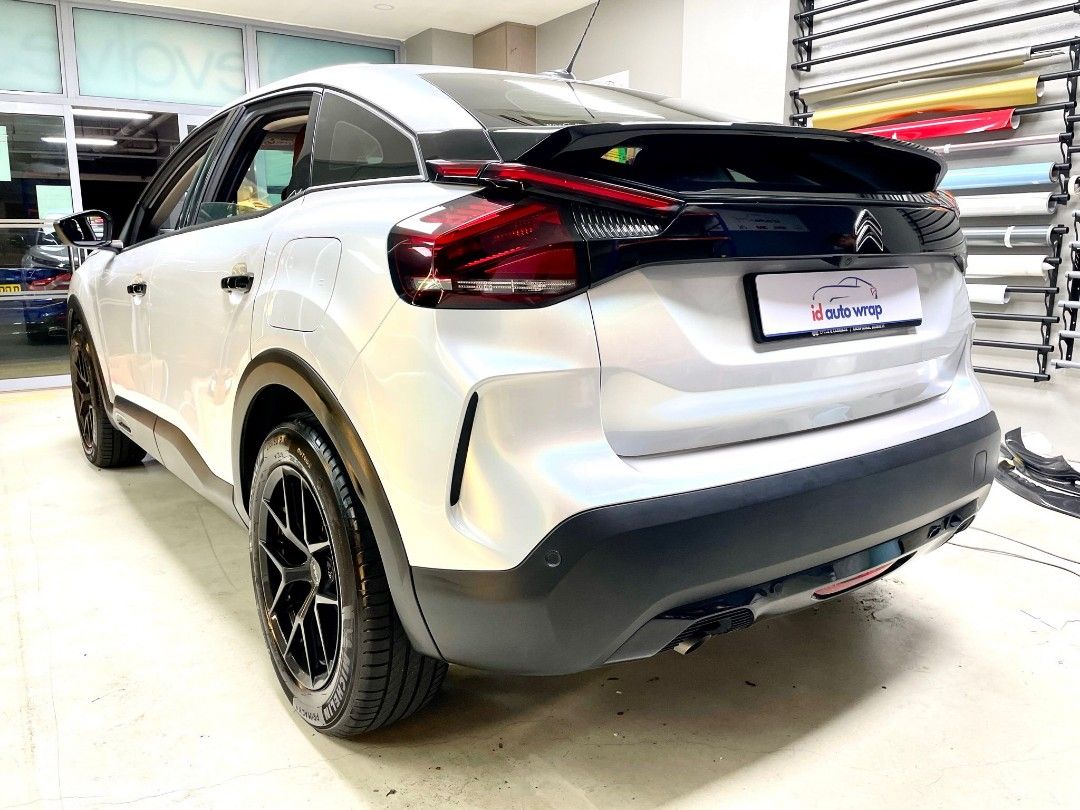 Laser Flash White Car Vinyl Wrap (Citroen Peugeot Renault Volvo ...