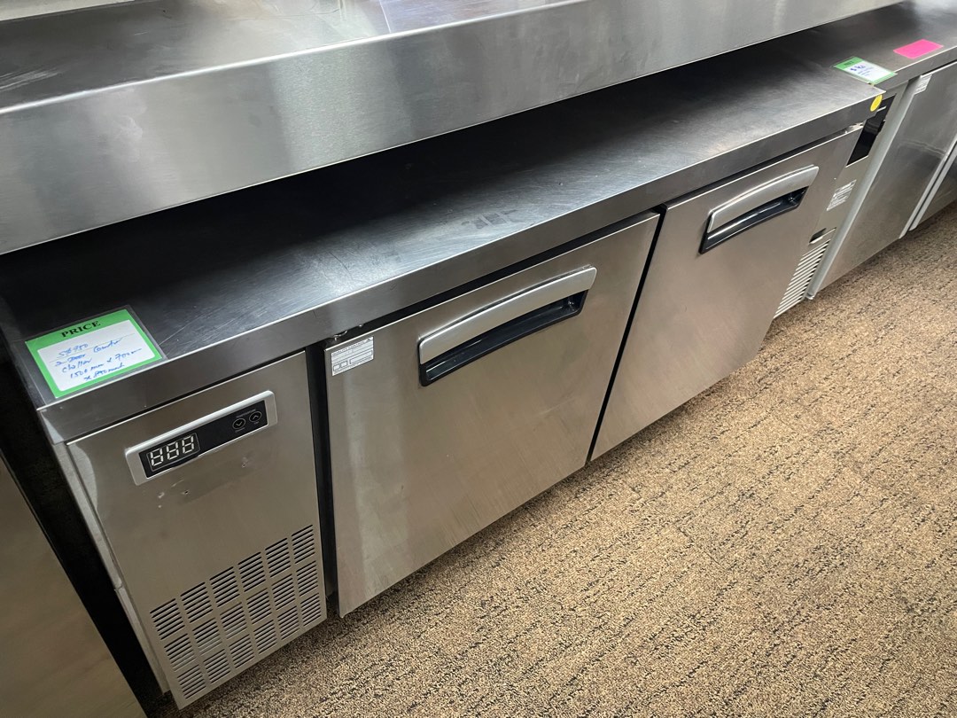 Lassele 2 door counter chiller / commercial counter chiller 1500*700 ...
