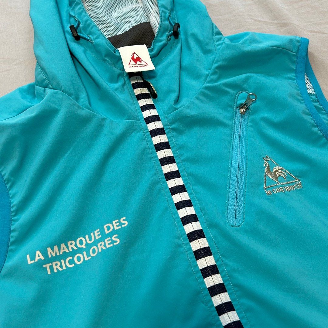 🇯🇵日本帶回Le coq sportif 法國公雞 運動背心外套, 她的時尚, 休閒運動服飾在旋轉拍賣