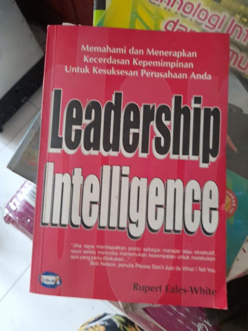 Leadership intelligence, Buku & Alat Tulis, Buku di Carousell