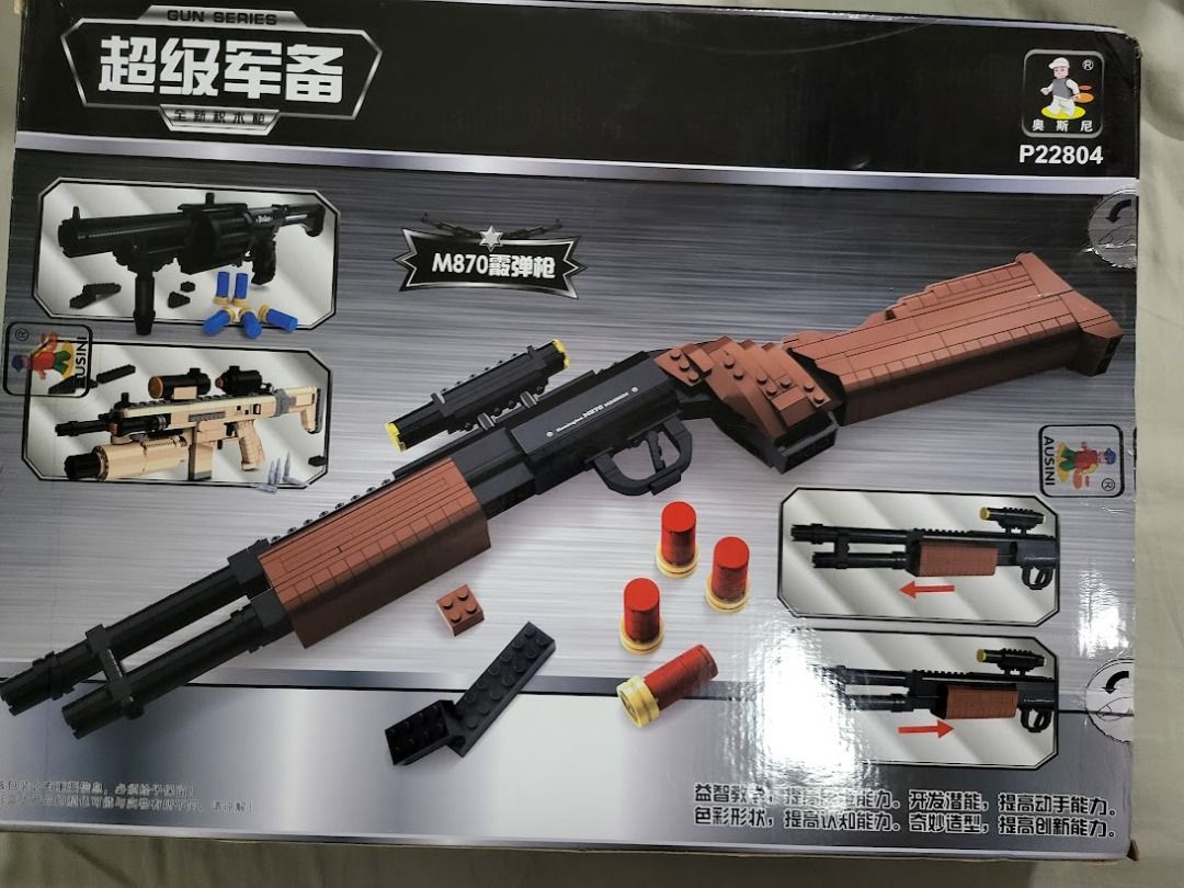 LEGO REPLICA SHOTGUN M870, Hobbies & Toys, Toys & Games on Carousell