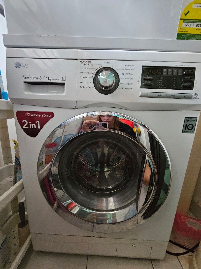 LG 2 in 1 Washing machine, TV & Home Appliances, Other Home Appliances on Carousell