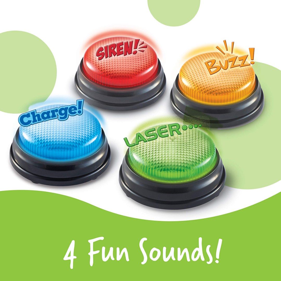 Light & Sound buzzers - Brand Learning Resources, Hobbies & Toys, Toys & Games on Carousell