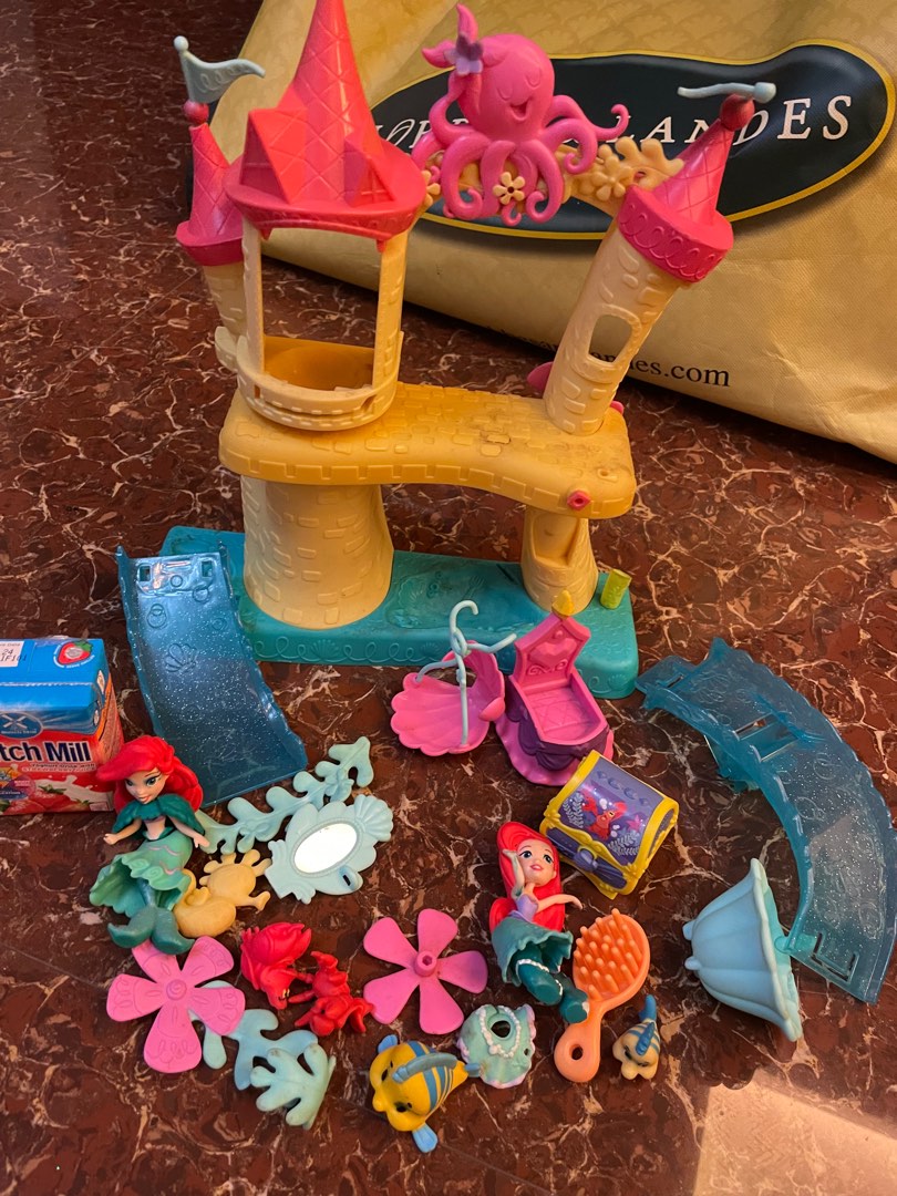 Little Mermaid play set, Hobbies & Toys, Toys & Games on Carousell
