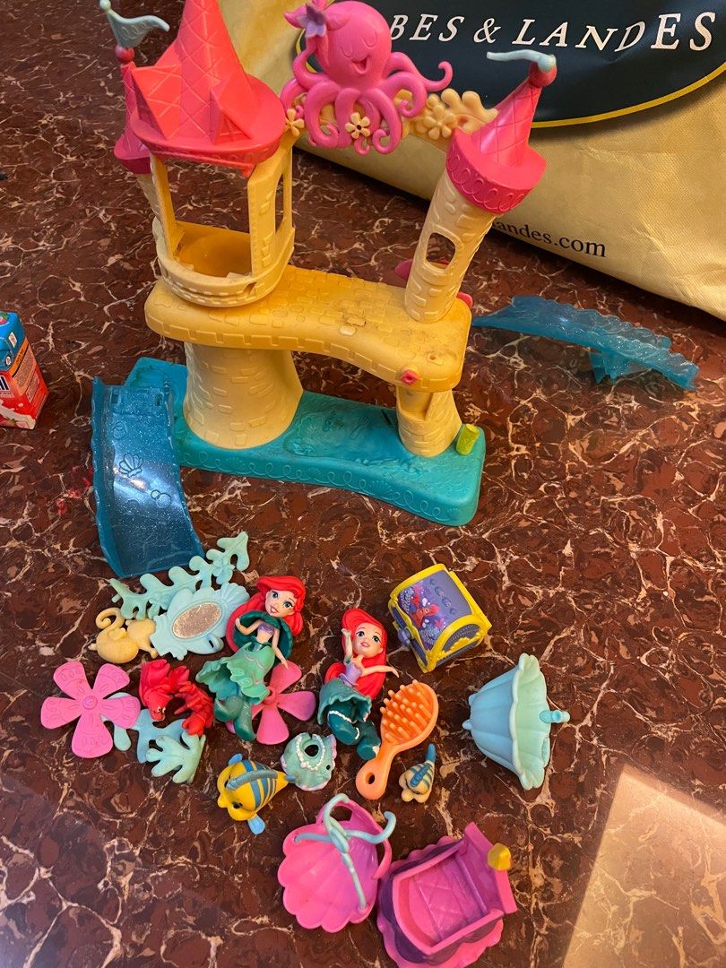 Little Mermaid play set, Hobbies & Toys, Toys & Games on Carousell