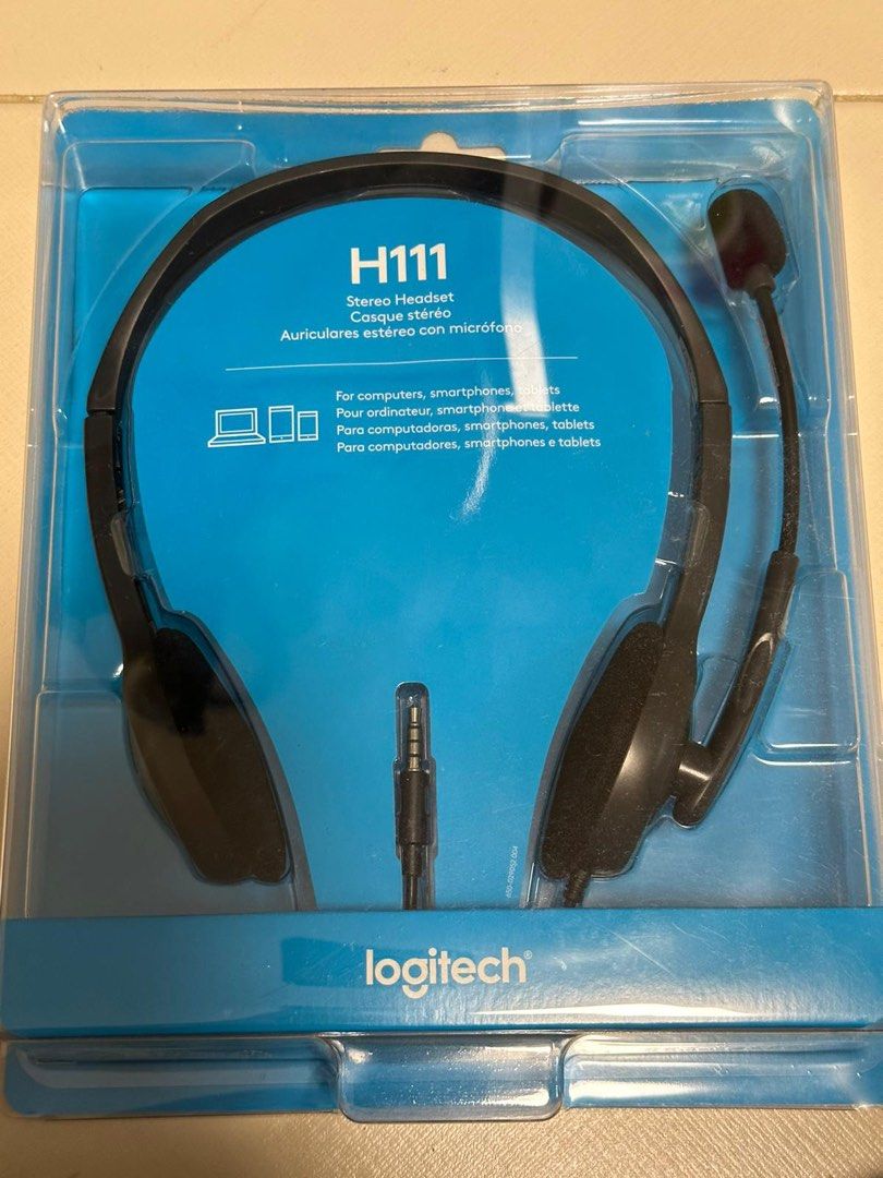 Logitech H Stereo Headset Audio Headphones Headsets On Carousell