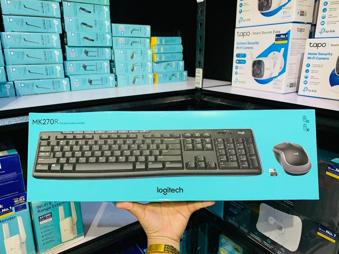Logitech Mk270r Wireless Mouse And Keyboard Combo Computers And Tech Parts And Accessories