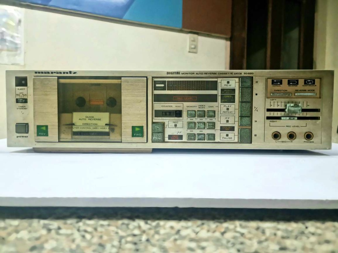 Marantz Cassette Deck SD 530 Bundle with Marantz Stereo Integrated ...