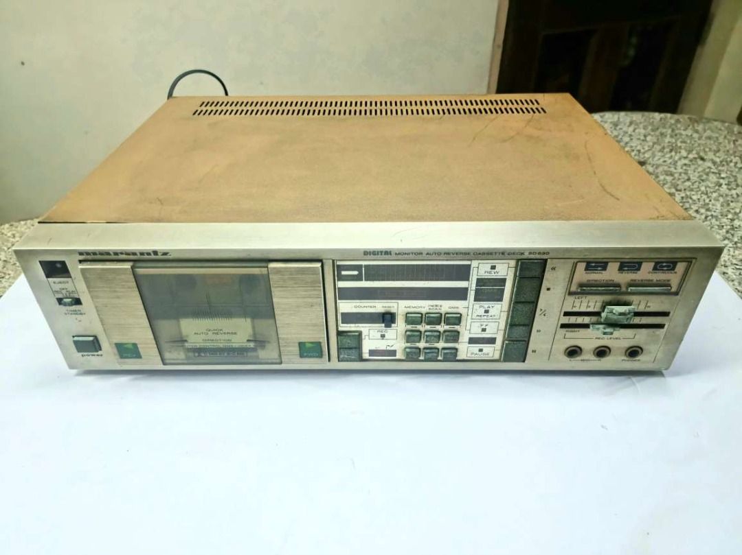 Marantz Cassette Deck SD 530 Bundle with Marantz Stereo Integrated Amplifier PM 550 DC, Audio ...