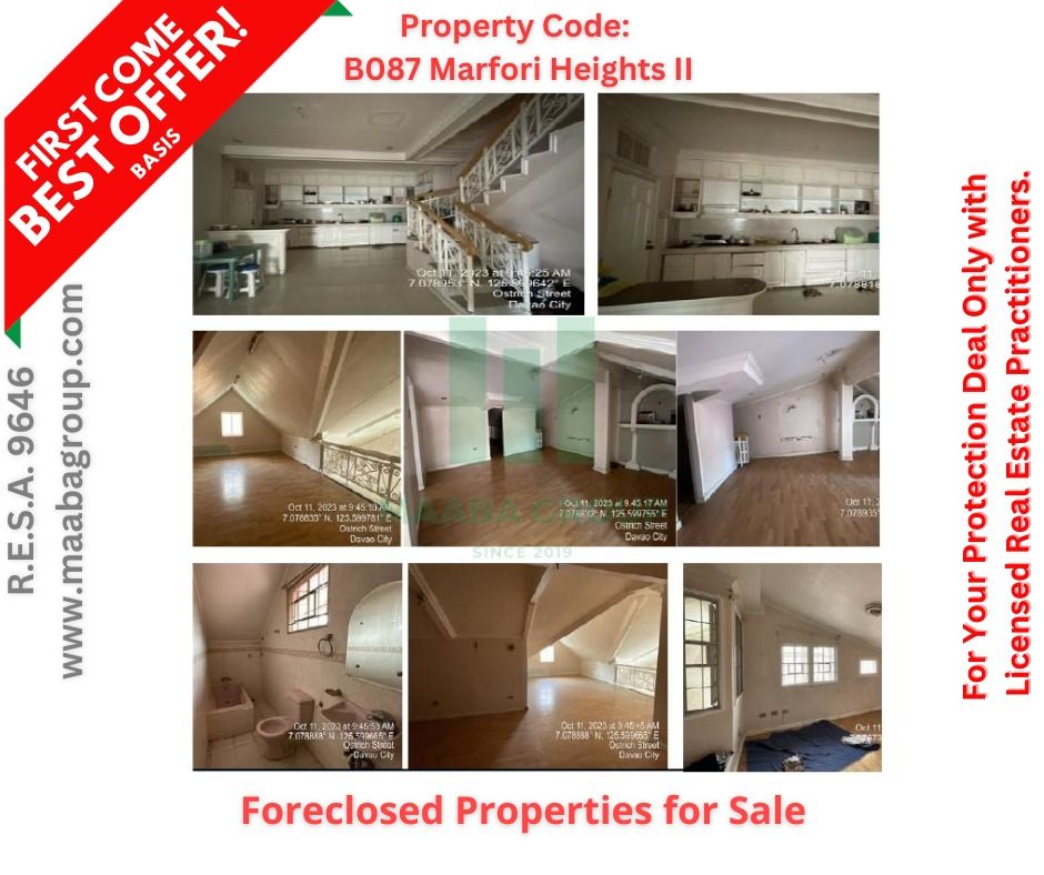 Marfori Heights II 4Bedrooms House for Sale in Davao del Sur, Property ...