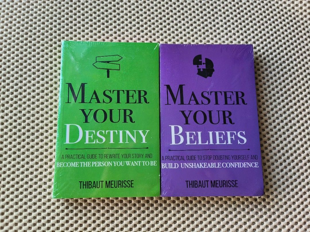 Master Series 2 books: Master your Beliefs & Master your Destiny ...