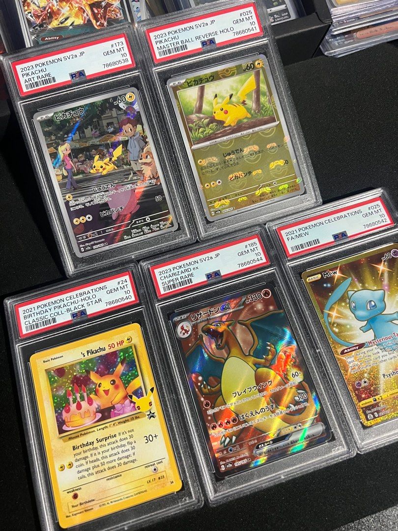 MASTERBALL PIKACHU / VSU GOD PACK PSA10, Hobbies & Toys, Toys & Games ...