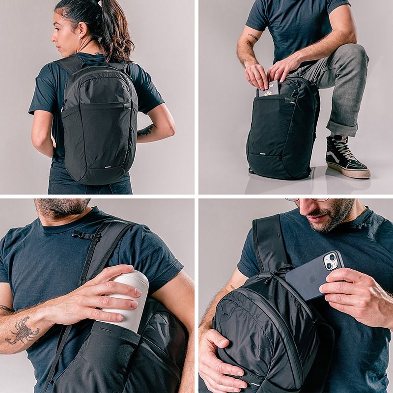 Matador ReFraction Packable Backpack (Black / Blue / White), Men's ...