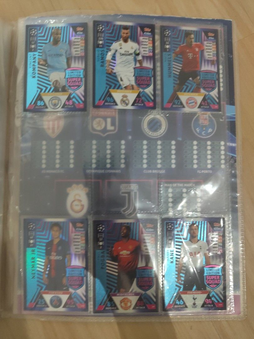 Match Attax 2018/19 UCL ***NOT COMPLETE***, Hobbies & Toys, Toys & Games on Carousell