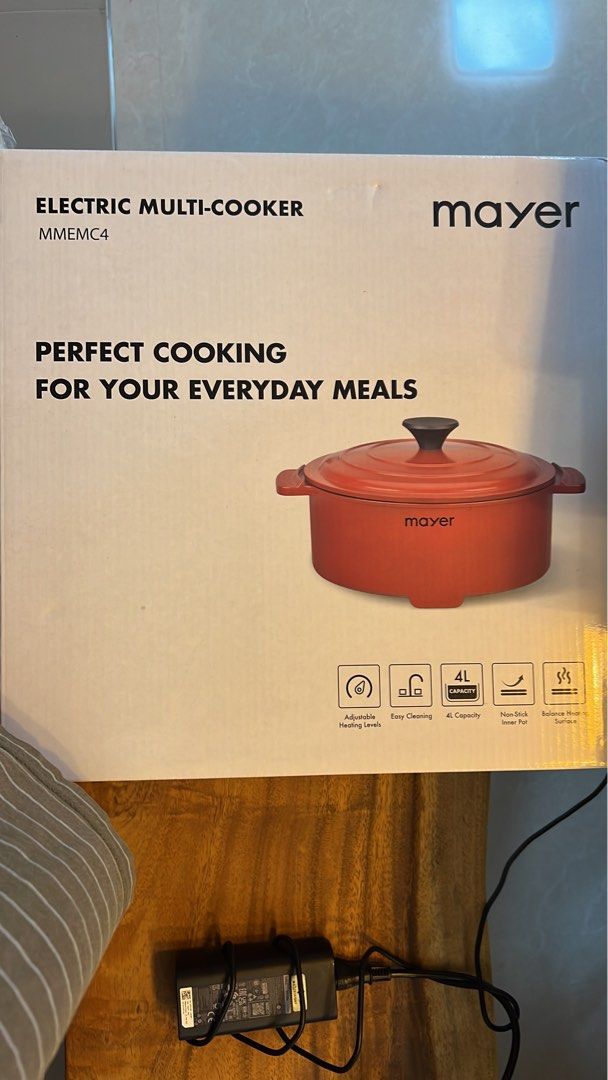 Mayer 4L Electric Multi-Cooker MMEMC4, TV & Home Appliances, Kitchen ...