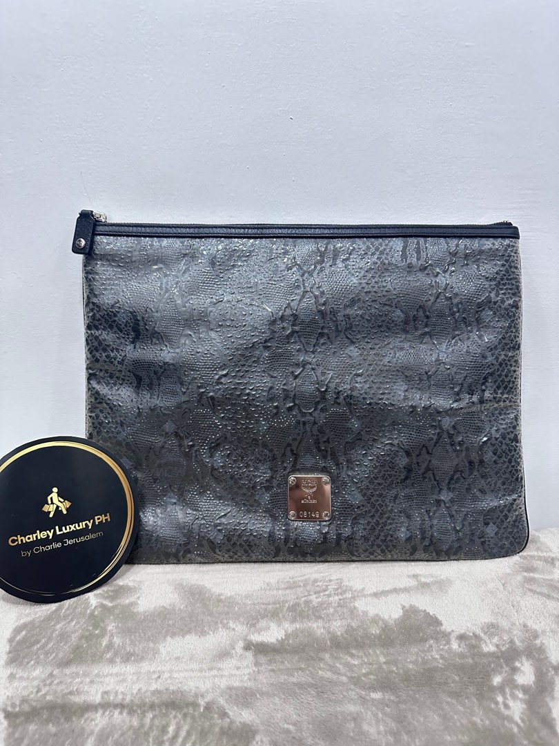 MCM Clutch Bag Limited Edition, Luxury, Bags & Wallets on Carousell