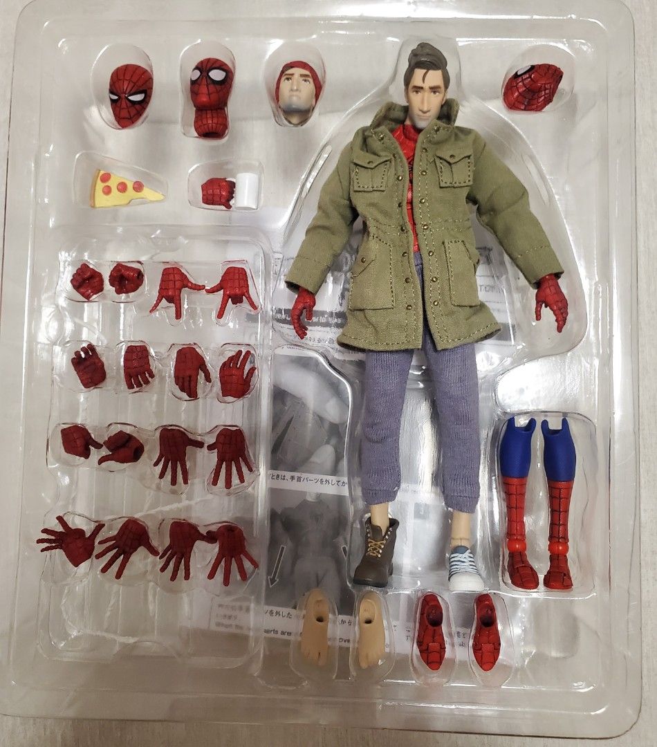 Medicom Mafex 109 Spider-Man Peter B Parker - 1/12, 興趣及遊戲, 玩具 & 遊戲類 ...