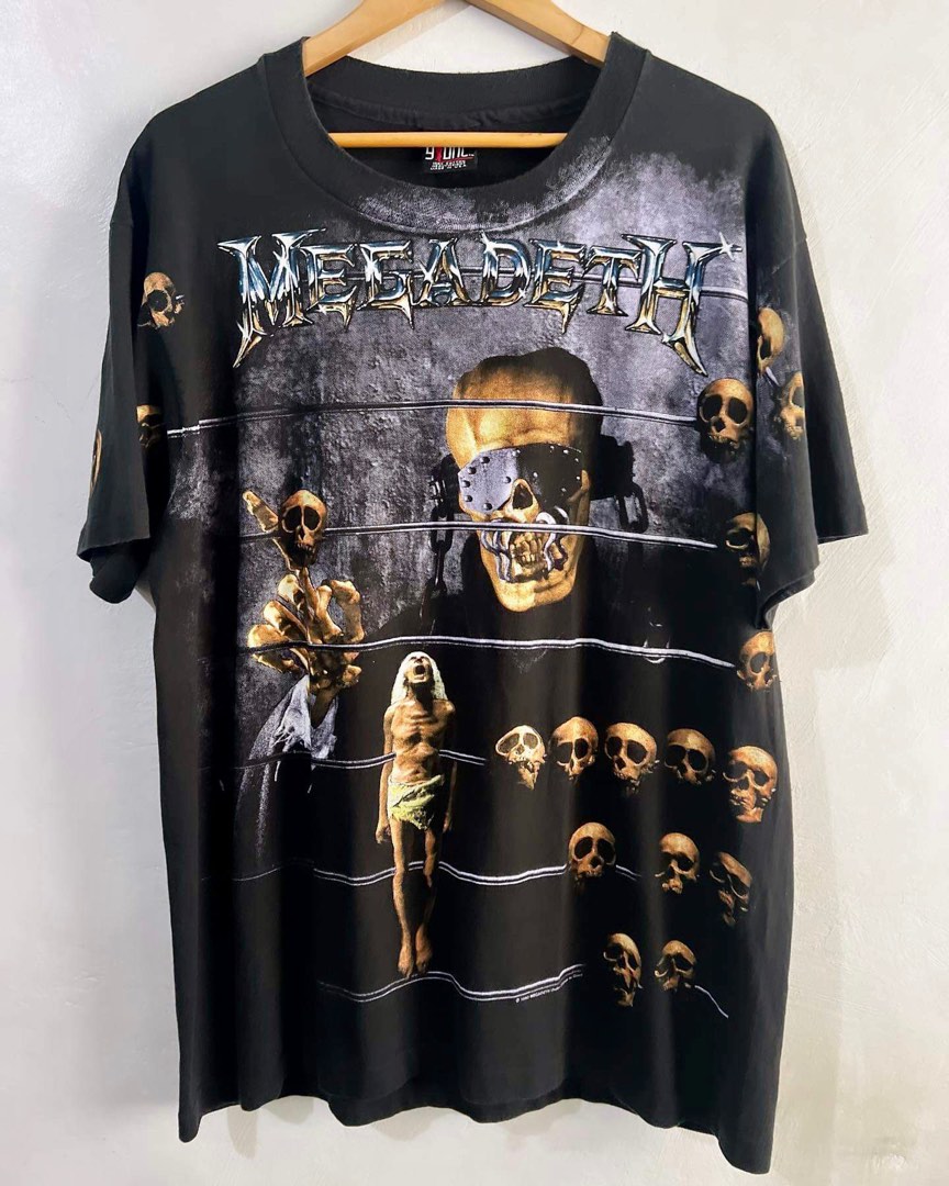 Megadeth, Women's Fashion, Tops, Shirts on Carousell