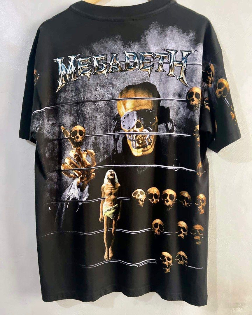 Megadeth, Women's Fashion, Tops, Shirts on Carousell