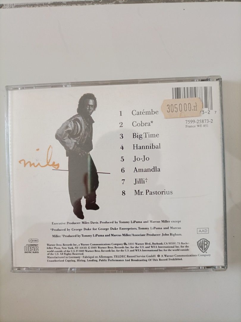 Miles Davis - Amanda (CD) bo2, Hobbies & Toys, Music & Media, CDs ...