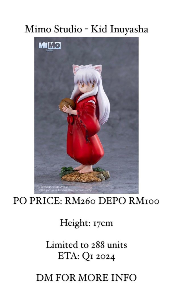 Mimo Studio - Kid Inuyasha, Hobbies & Toys, Toys & Games on Carousell