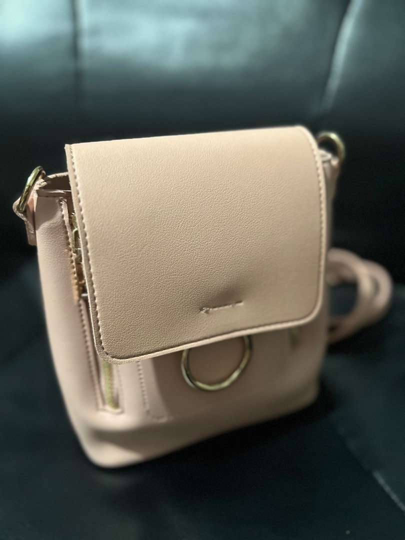 Miniso mini backpack, Women's Fashion, Bags & Wallets, Cross-body Bags ...