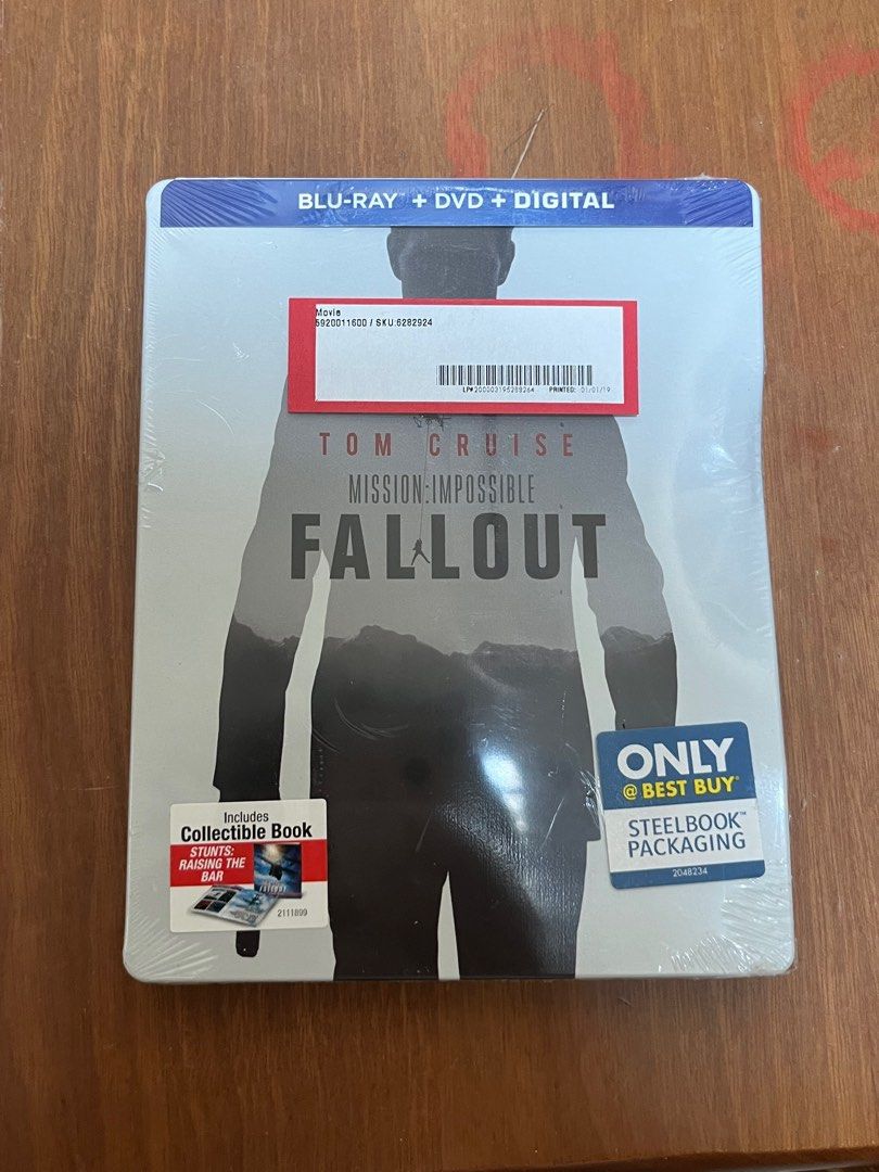 Sealed but Partially Dented Mission Impossible Fallout Bluray Disc ...