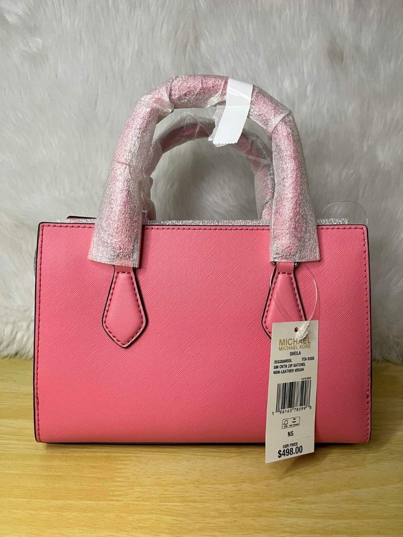 MK SHEILA SMALL SATCHEL CROSSBODY, Women's Fashion, Bags & Wallets ...