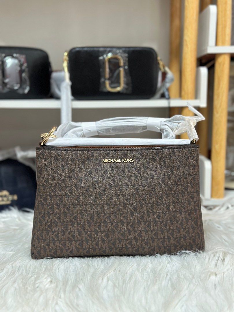 MK trisha Med crossbody, Luxury, Bags & Wallets on Carousell