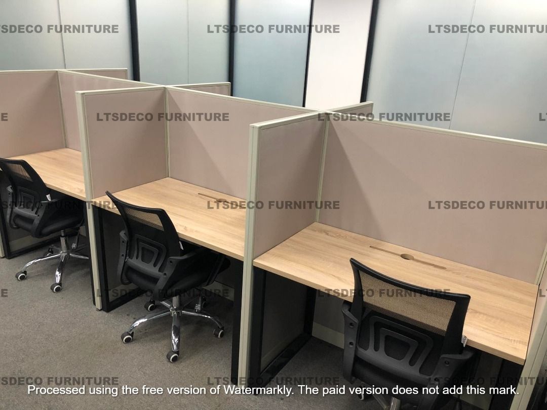 Modular table Cubicle OFFICE FURNITURE AND PARTITIONS, Furniture & Home ...