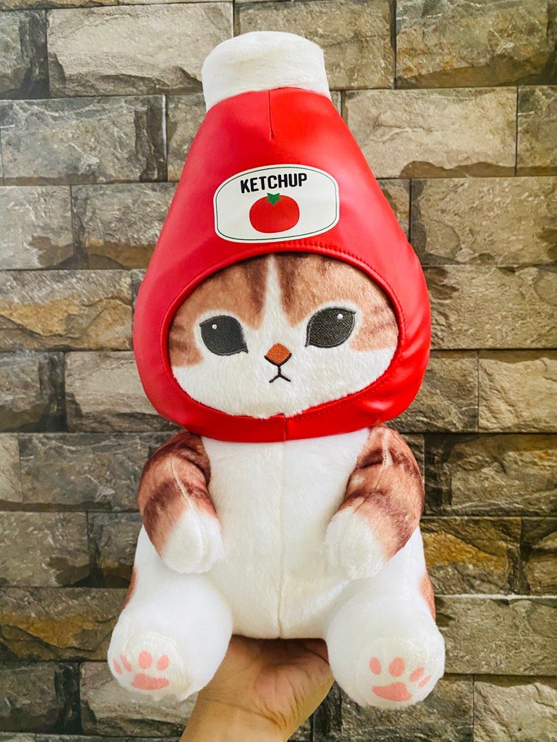 Mofusand Ketchup plushie, Hobbies & Toys, Toys & Games on Carousell