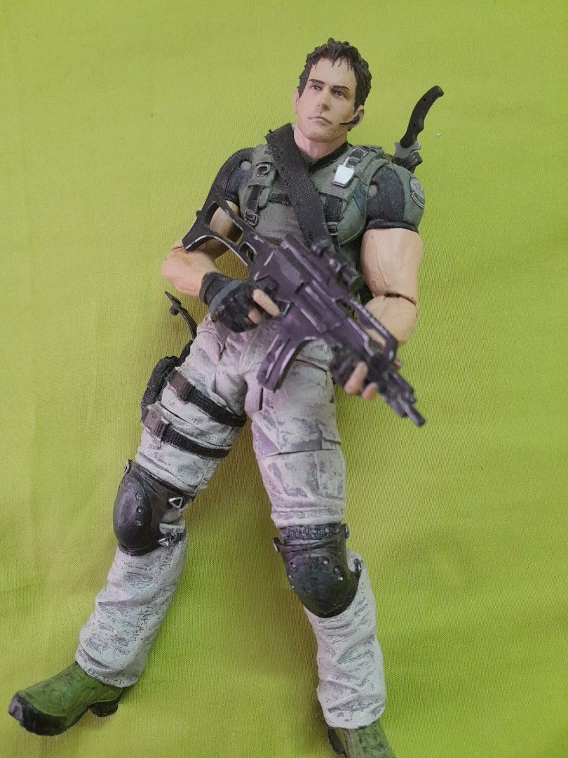 Neca resident evil chris 7'inch, Hobbies & Toys, Toys & Games on Carousell