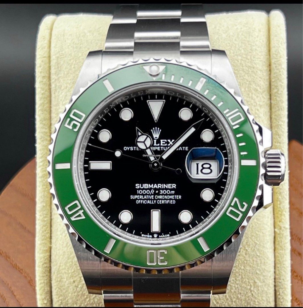 New!! Full stickers ROLEX Submariner 126610LV MK2 2023 come with 2 tags ...