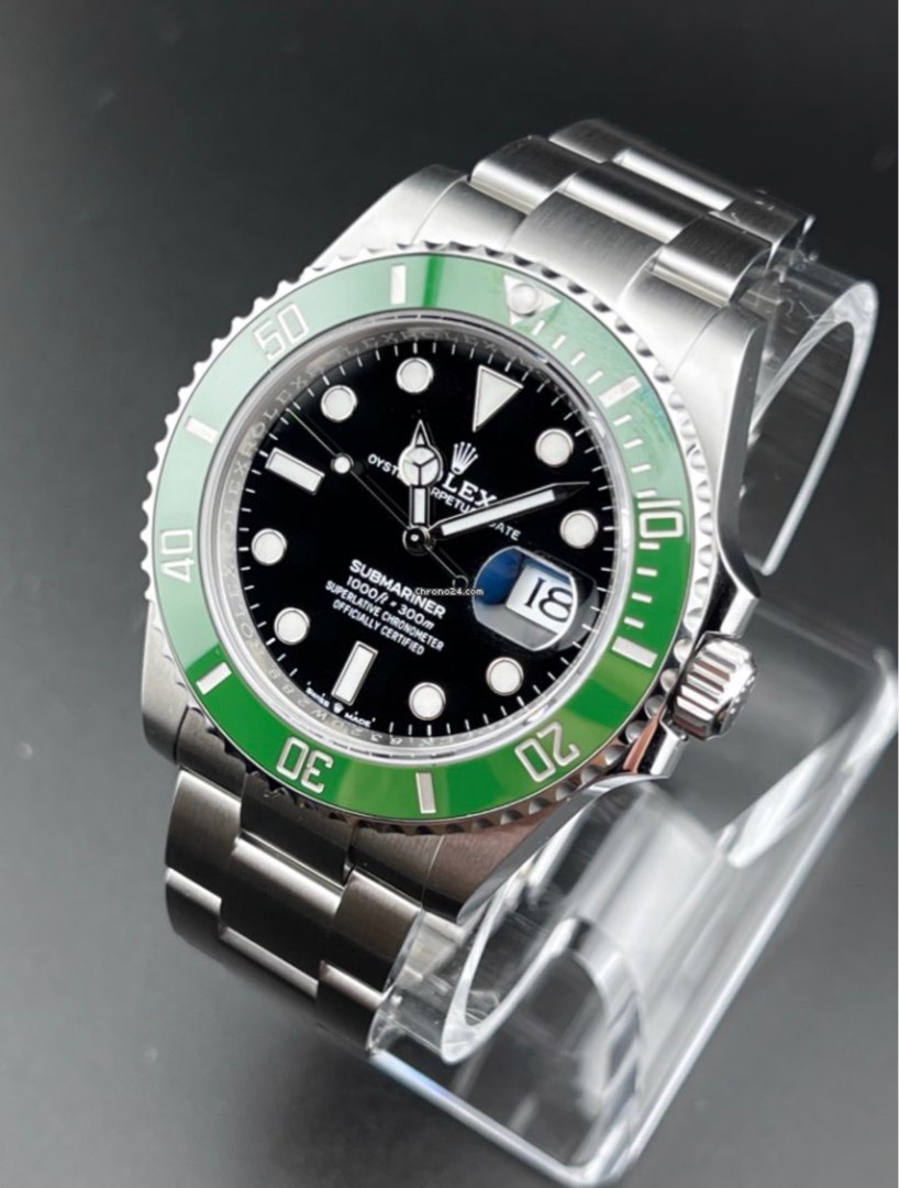 New!! Full stickers ROLEX Submariner 126610LV MK2 2023 come with 2 tags ...