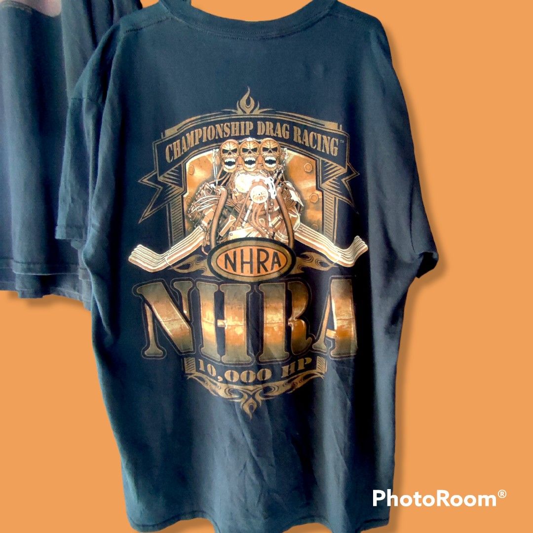 NHRA Shirt | Gildan Heavy Cotton Tear Away Tag, Men's Fashion, Tops ...