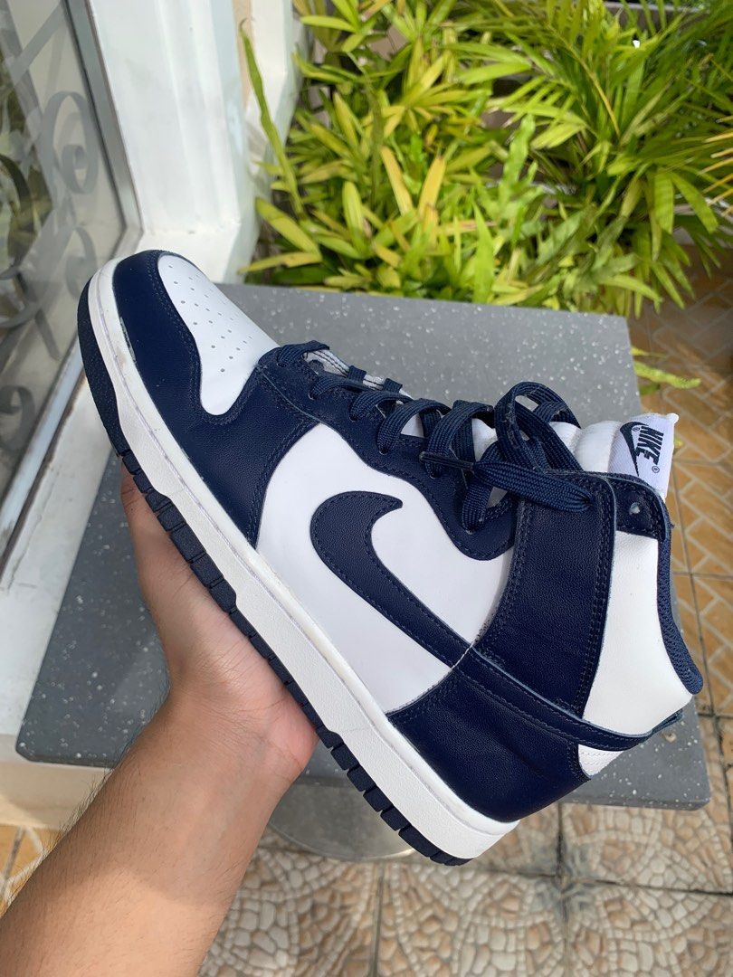Nike Dunk Midnight Navy, Men's Fashion, Footwear, Sneakers on Carousell
