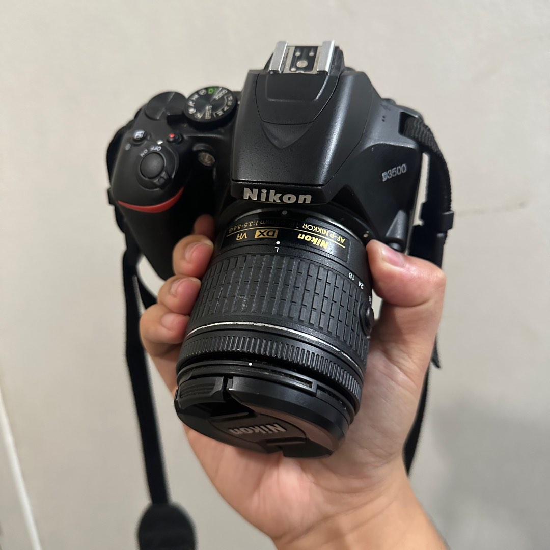 NIKON D3500 (Body + Kit Lens), Photography, Cameras on Carousell