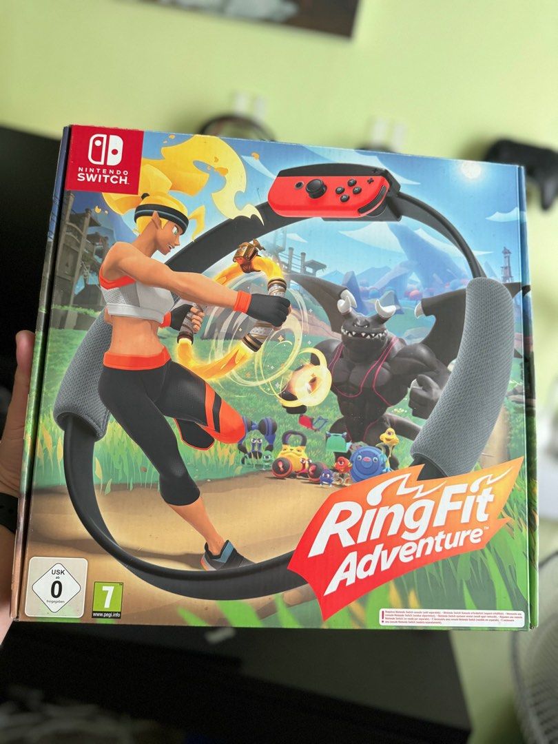 Nintendo Switch Ring Fit, Video Gaming, Video Games, Nintendo on Carousell