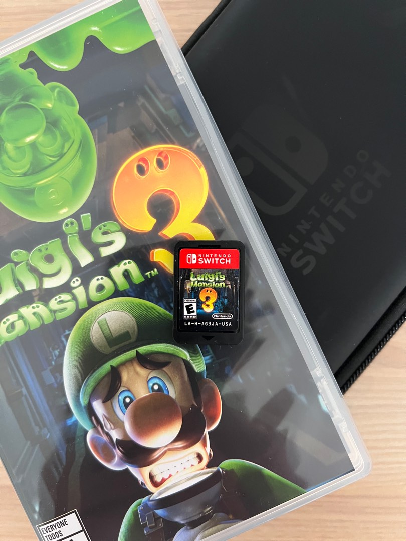 NS Nintendo Switch Luigi's Mansion 3, Video Gaming, Video Games, Nintendo on Carousell