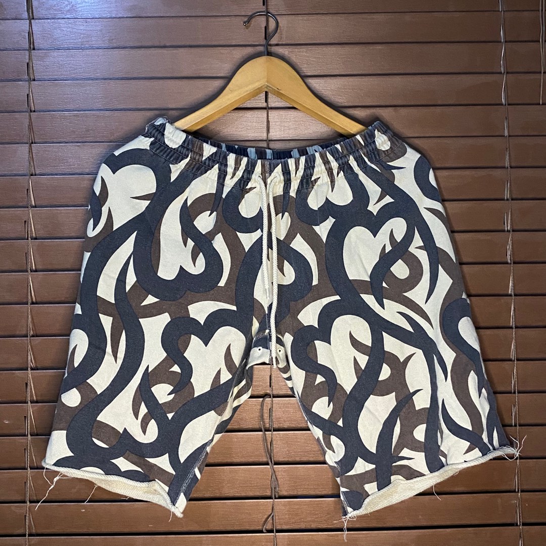 Number(n)ine tribal camo, Men's Fashion, Bottoms, Shorts on Carousell