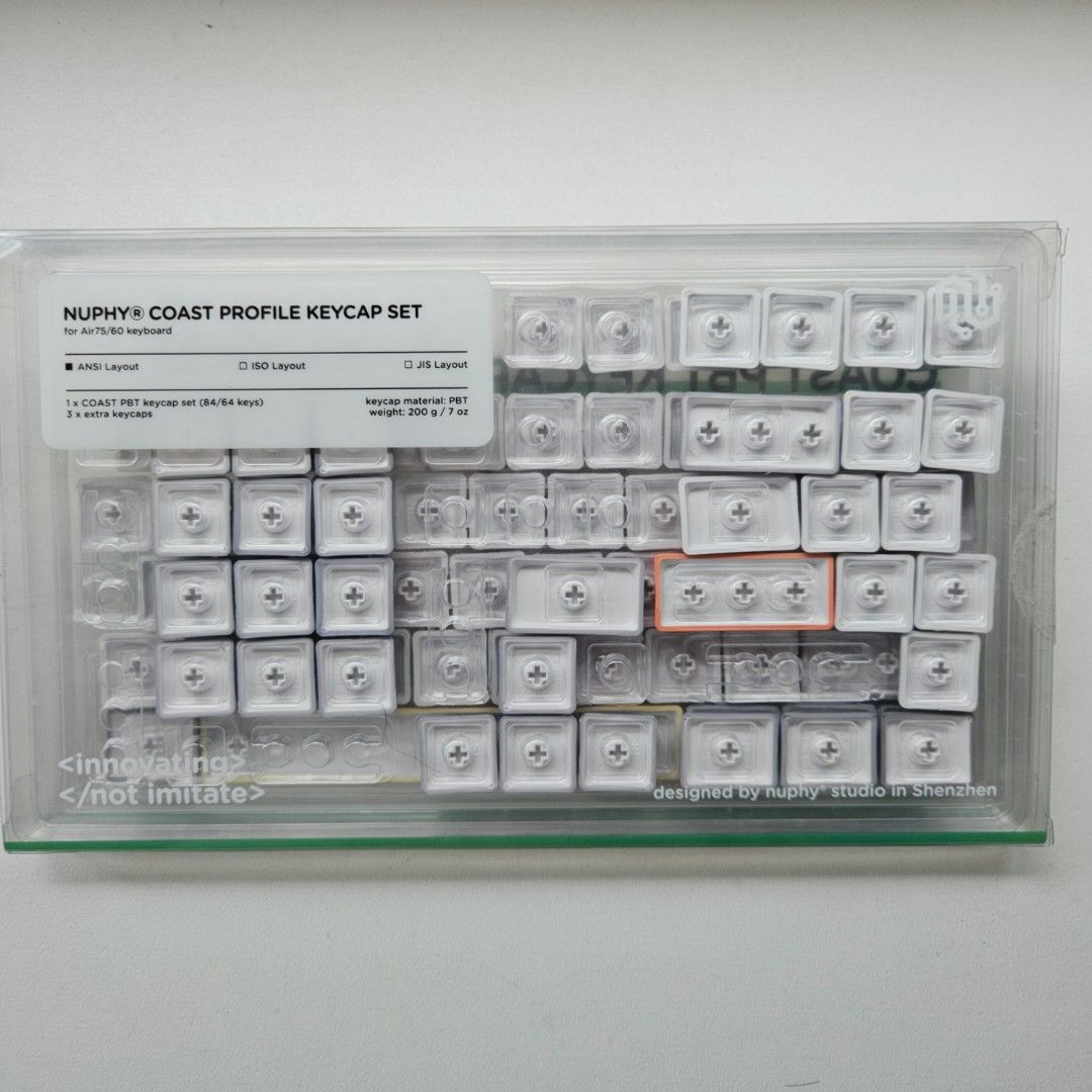 Nuphy Air 75 - keyboard, case, twilight keycaps, Computers & Tech ...