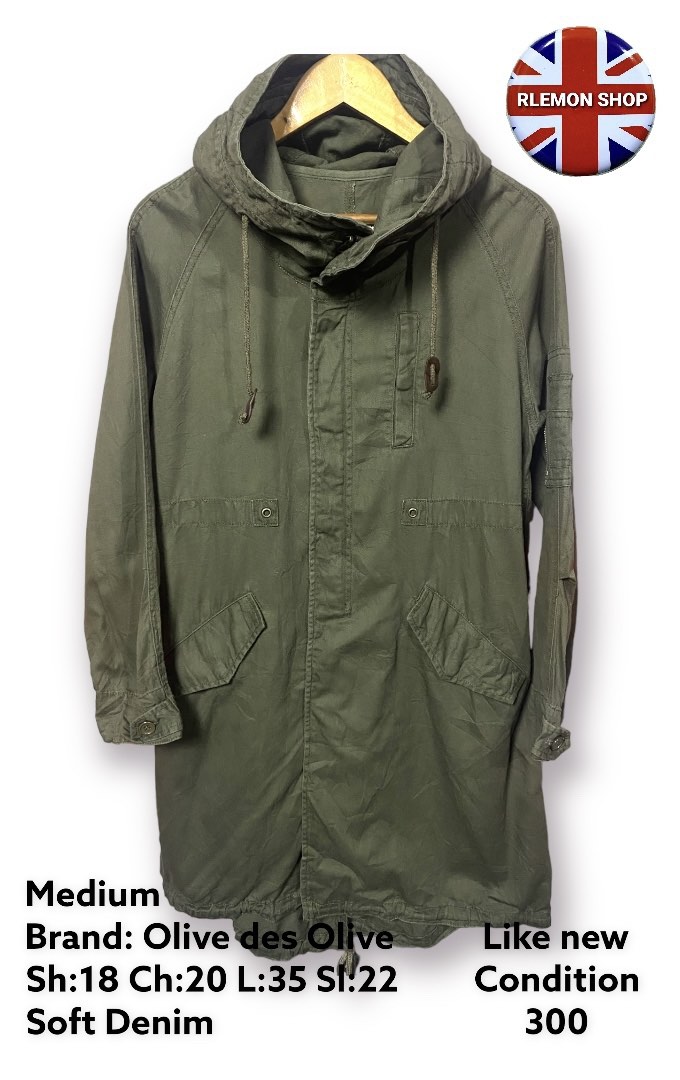 Olive des Olive Parka Jacket, Women's Fashion, Coats, Jackets and ...
