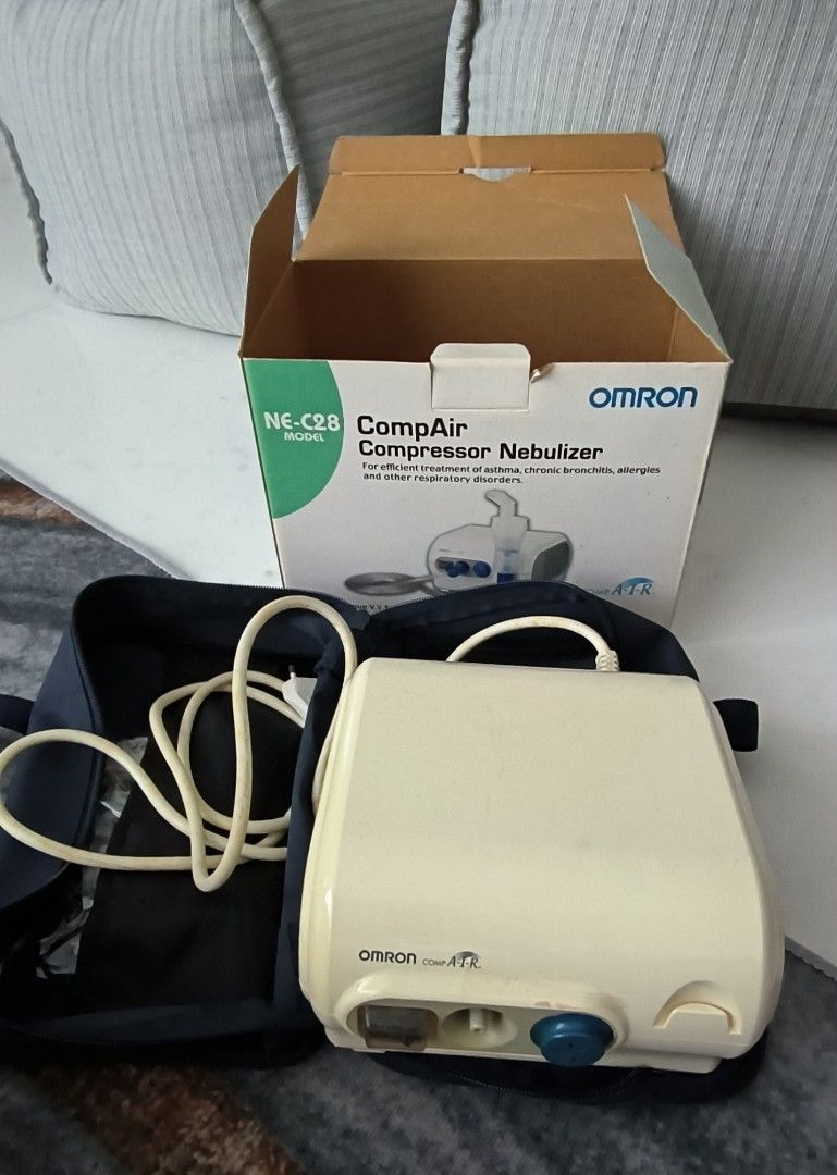 Omron Compressor Nebuliser, Health & Nutrition, Medical Supplies ...