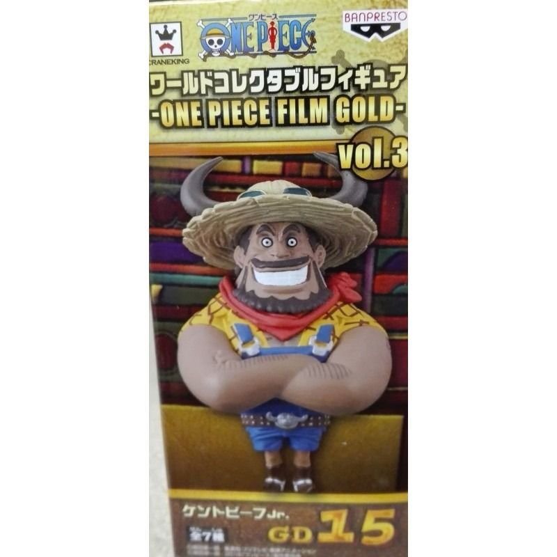 One Piece Film Gold Kent Beff Jr GD 15 WCF vol. 3 Banpresto, Hobbies & Toys, Toys & Games on ...