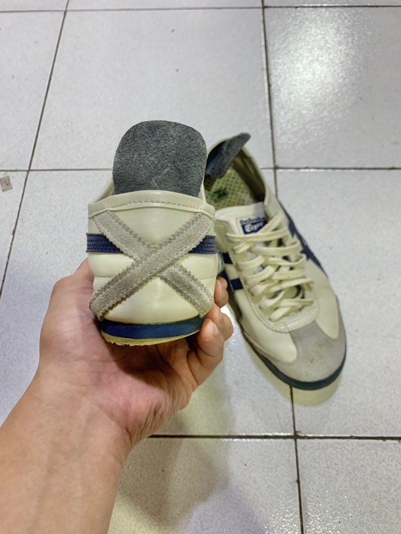 Onitsuka Tiger Blue White, Men's Fashion, Footwear, Sneakers on Carousell