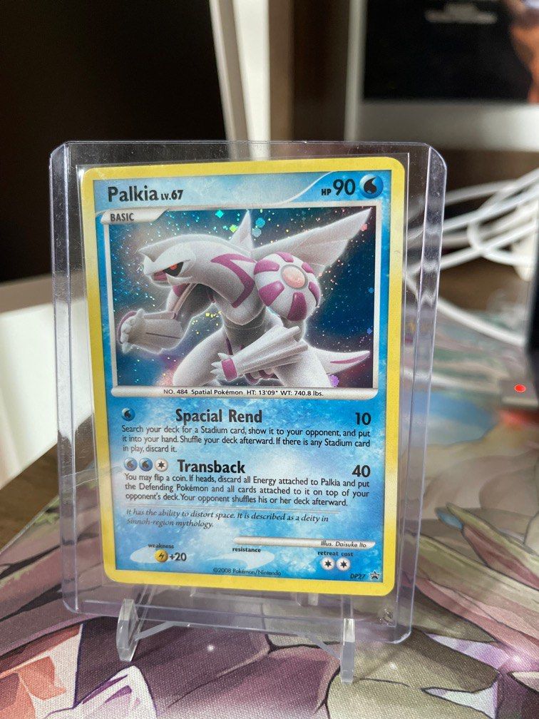 Palkia Promo Pokémon TCG DP27 Holo, Hobbies & Toys, Toys & Games on ...