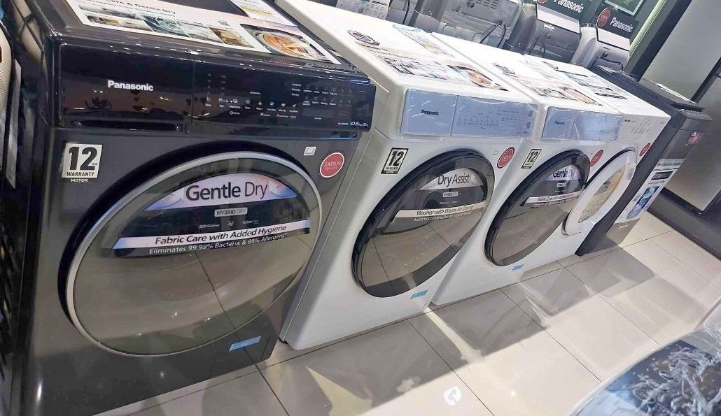 PANASONIC FRONT LOAD FULLY AUTOMATIC WASHING MACHINE INVERTER TYPE AND ...