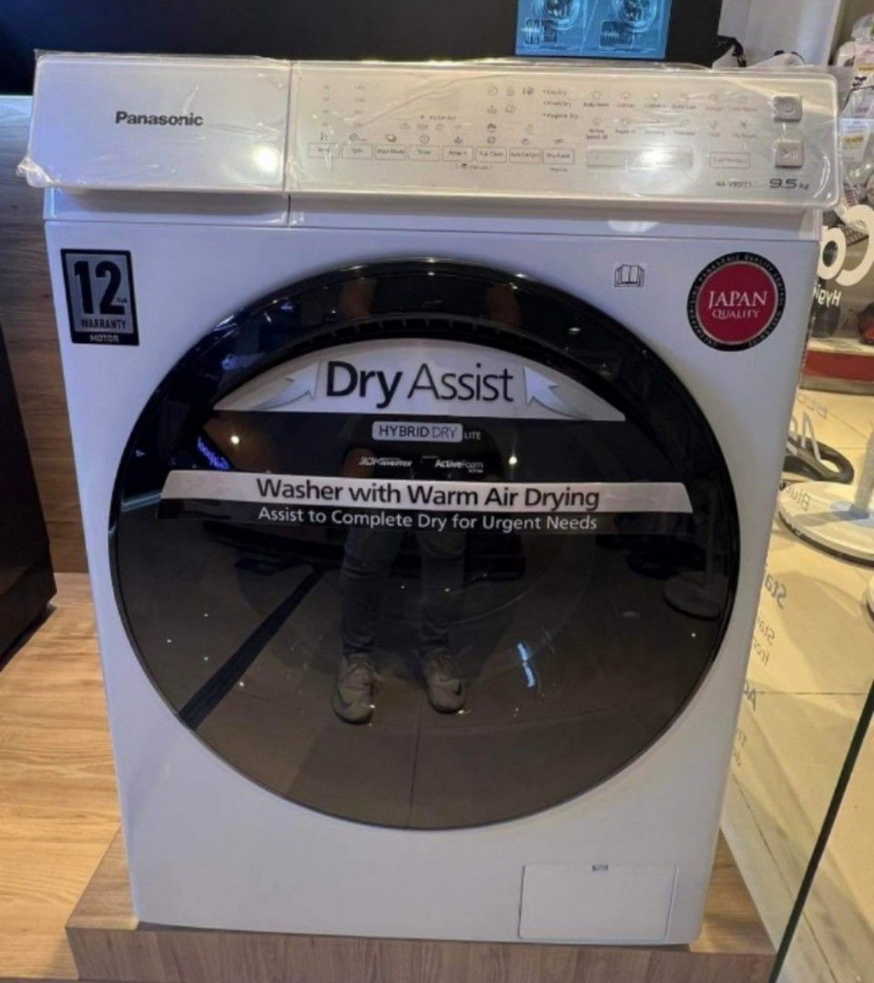 PANASONIC FRONT LOAD FULLY AUTOMATIC WASHING MACHINE INVERTER TYPE AND ...